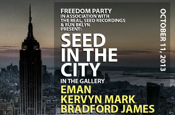 Seed In The City October 11th, 2013 - LPR