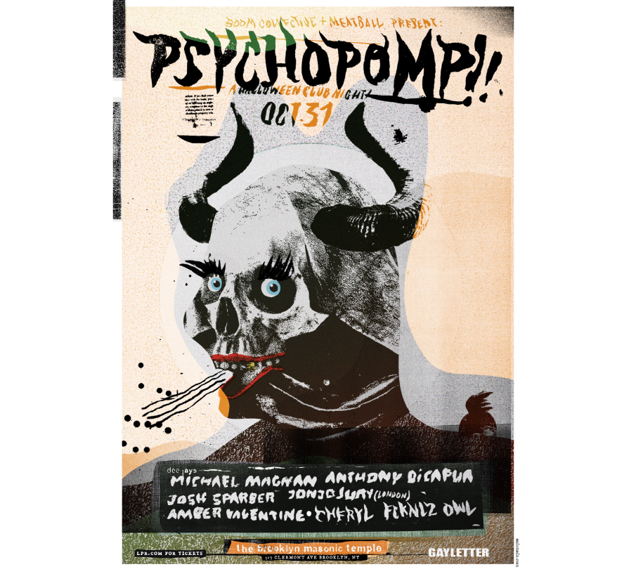 PSYCHOPOMP @ BROOKLYN MASONIC TEMPLE October 31st, 2015 - LPR