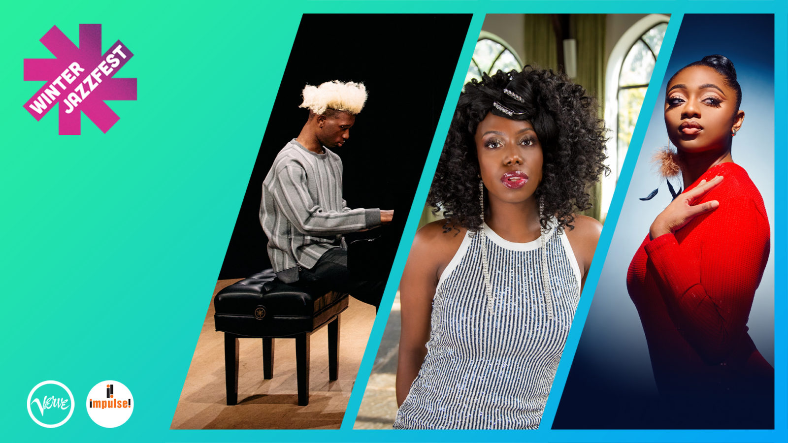 Verve at Winter Jazzfest: Samara Joy, Brandee Younger, & Julius Rodriguez - LPR