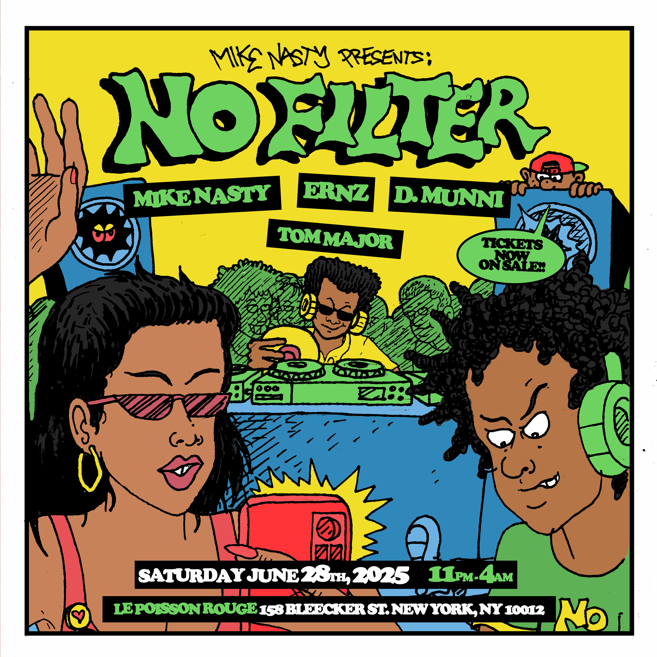 Mike Nasty Presents: No Filter! - Live at LPR