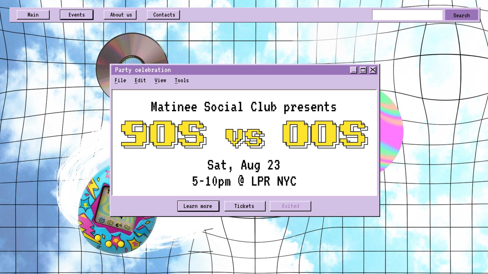 Matinee Social Club: 90s vs 00s - LPR