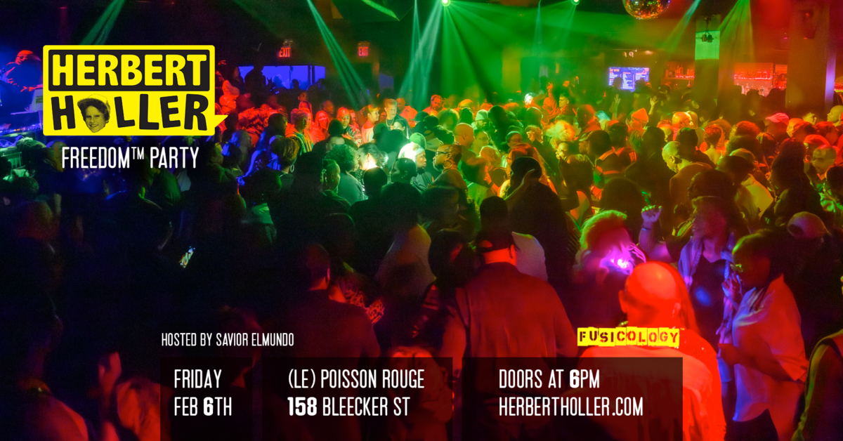Herbert Holler's Freedom™ Party NYC - Live at LPR